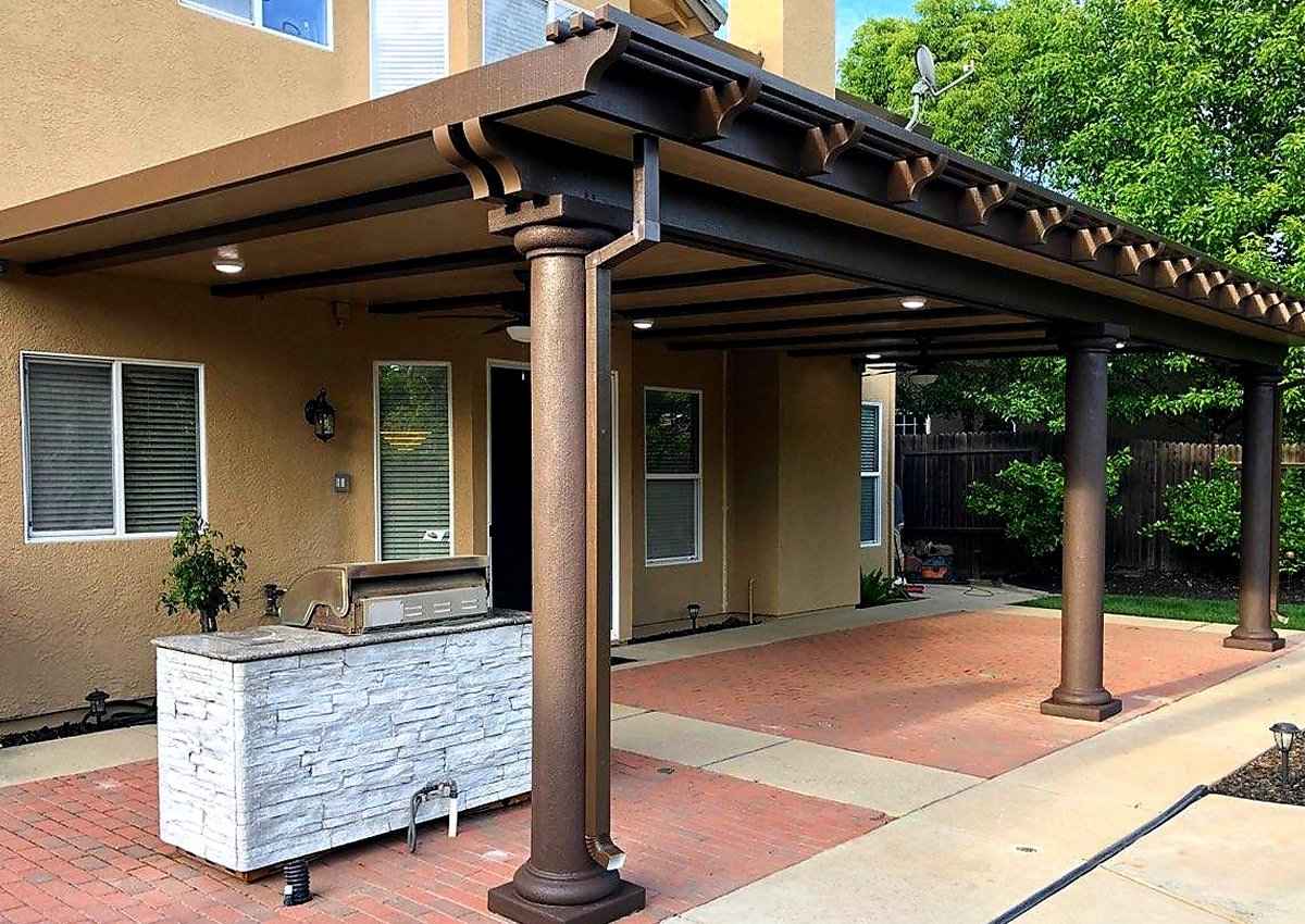 Solid Patio Covers Sacramento | West Coast Awnings